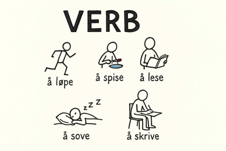 What is a verb: A guide to Norwegian grammar for you who want to pass ...
